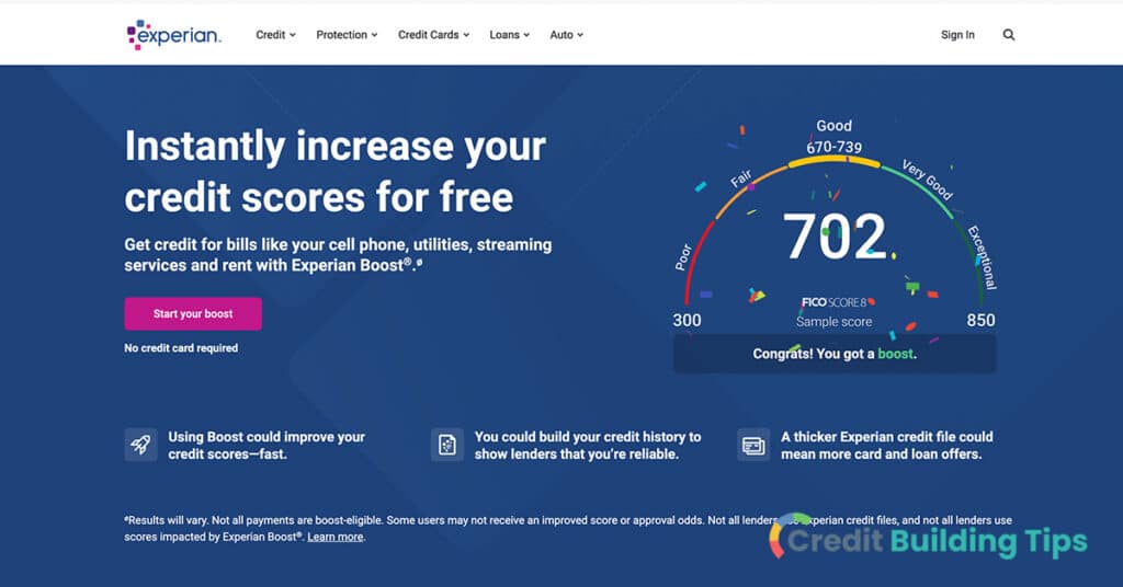 How Experian Credit Boost Can Help Build Your Credit